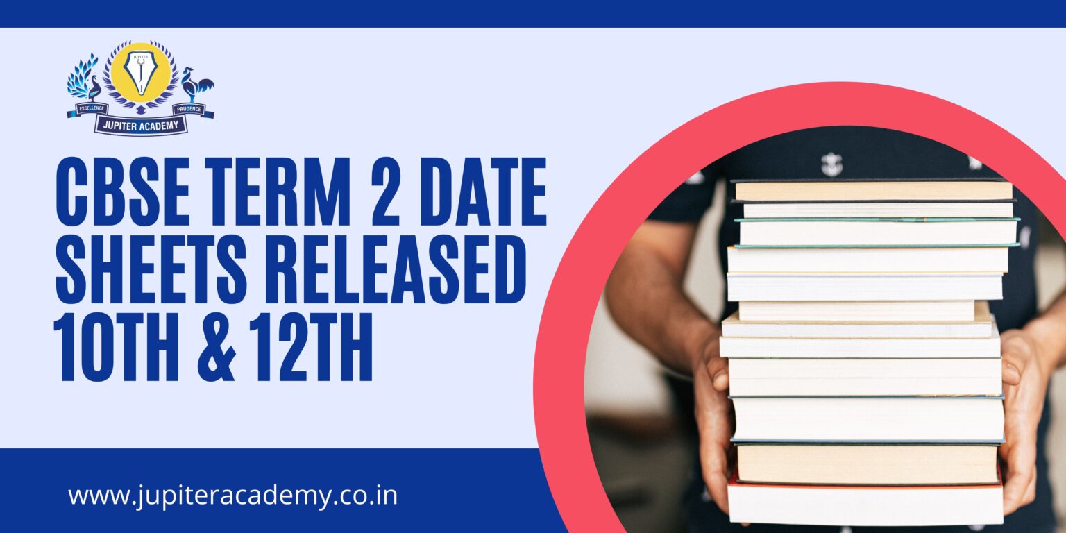 CBSE Term 2 data Sheet Released 10th & 12th - Free PDF